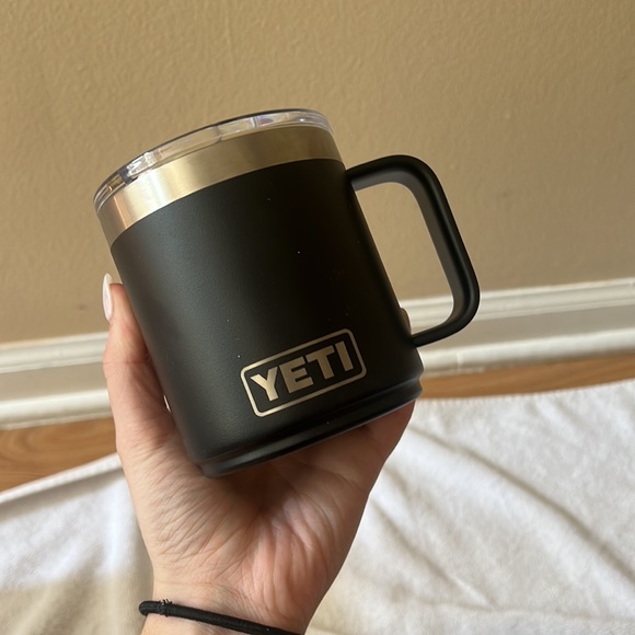Yeti | Kitchen | Nwt Yeti Cup Mug Oz Stainless Steel With Cross Imprint ...